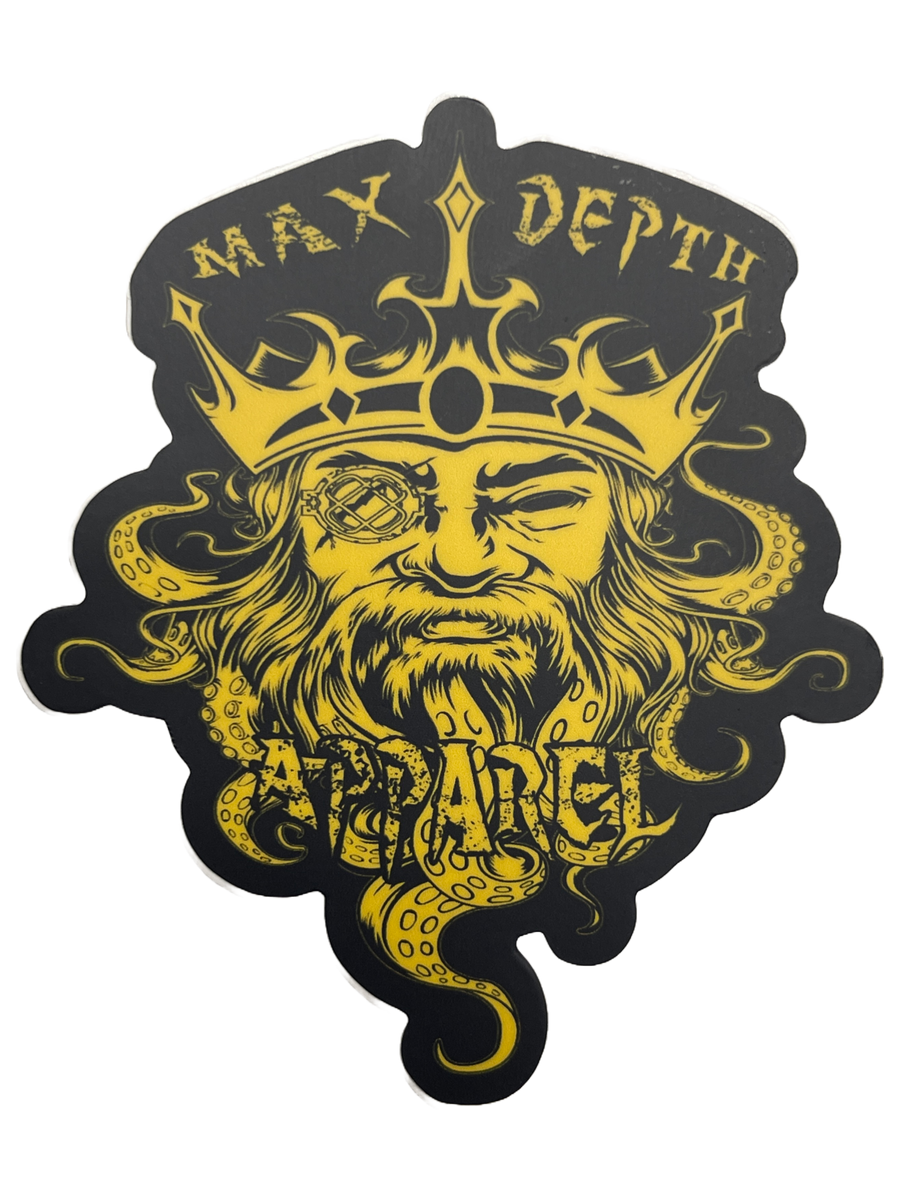 Max Depth Apparel 2.0 Sticker| Max Depth Apparel