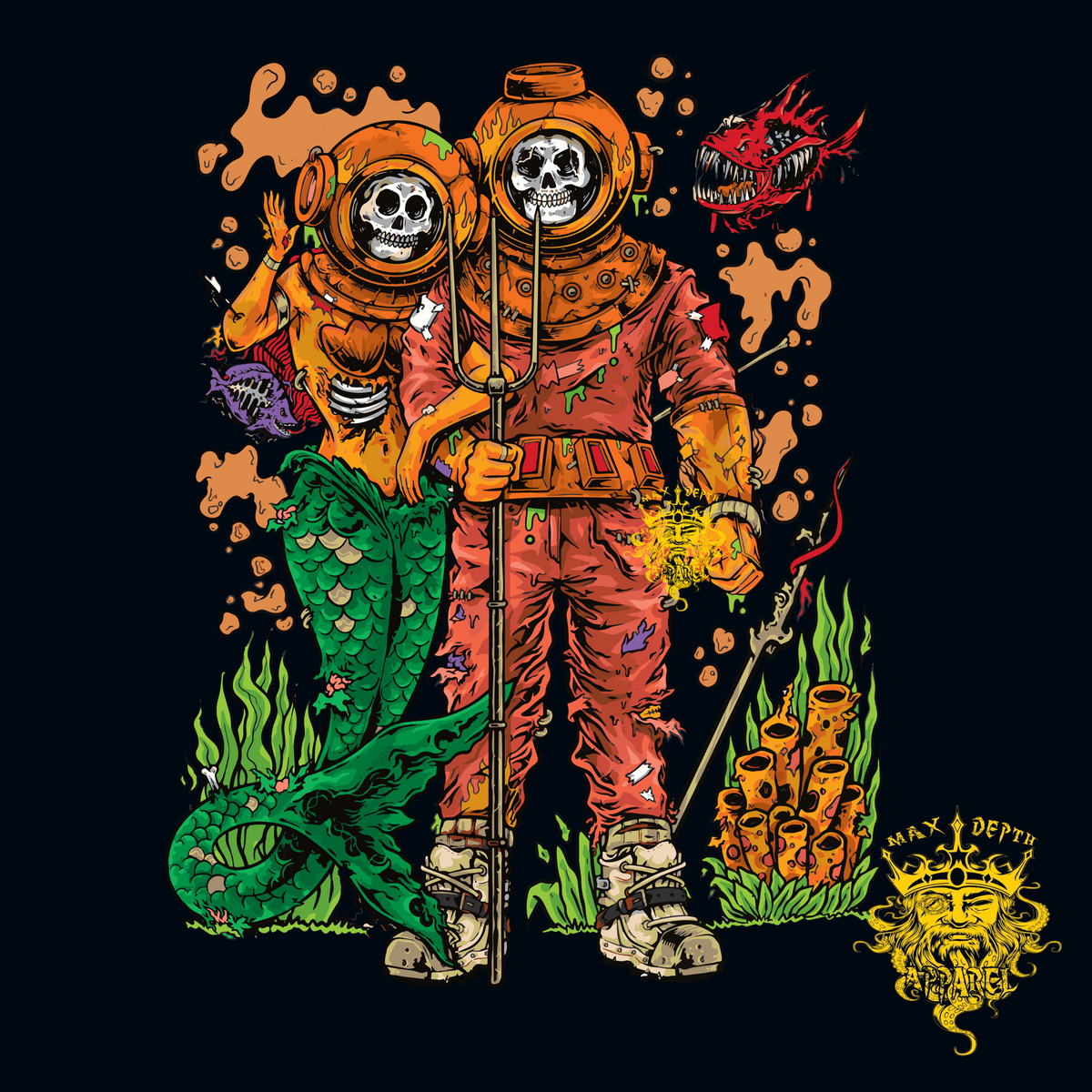 Deep Sea Gothic - Max Depth Apparel| Max Depth Apparel