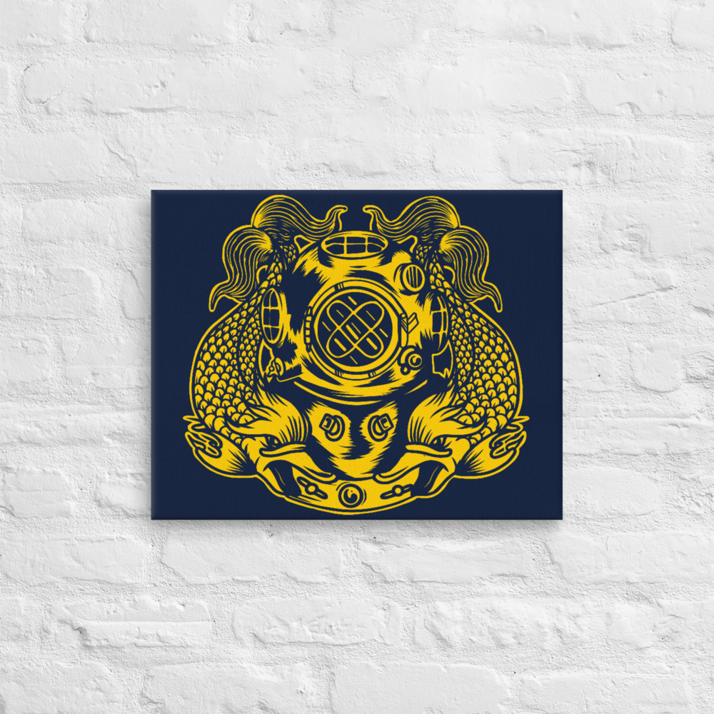 1C Canvas Print - Max Depth Apparel| Max Depth Apparel